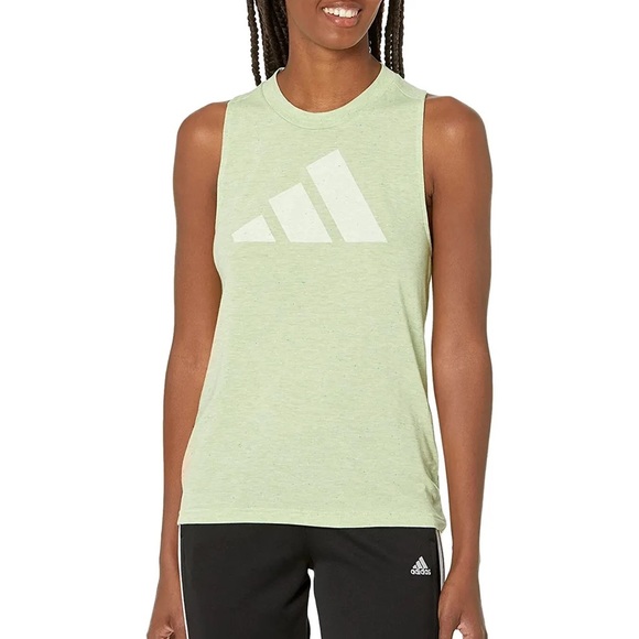 adidas | Tops | Adidas Womens Winners 3 Tank Top Magic Lime Melange ...